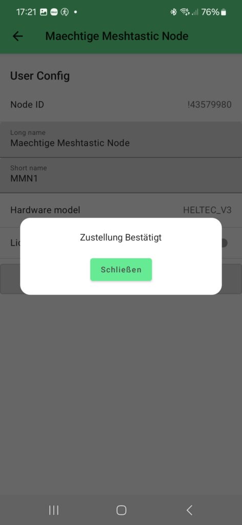 Meshtastic: Grundeinstellungen – :: Klenzel